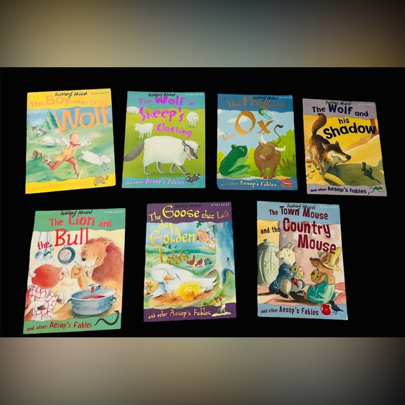 Other | Miles Kelly Book Set Lot Aesops Fables Childrens Stories Morals ...